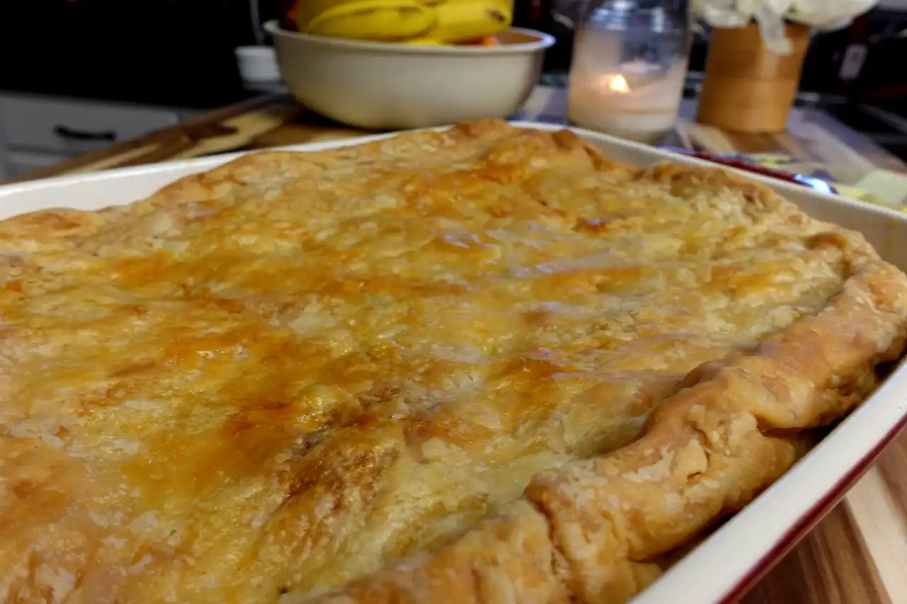 Homemade Chicken Pie with Tender Chicken Filling - THE RECIPE BOWL